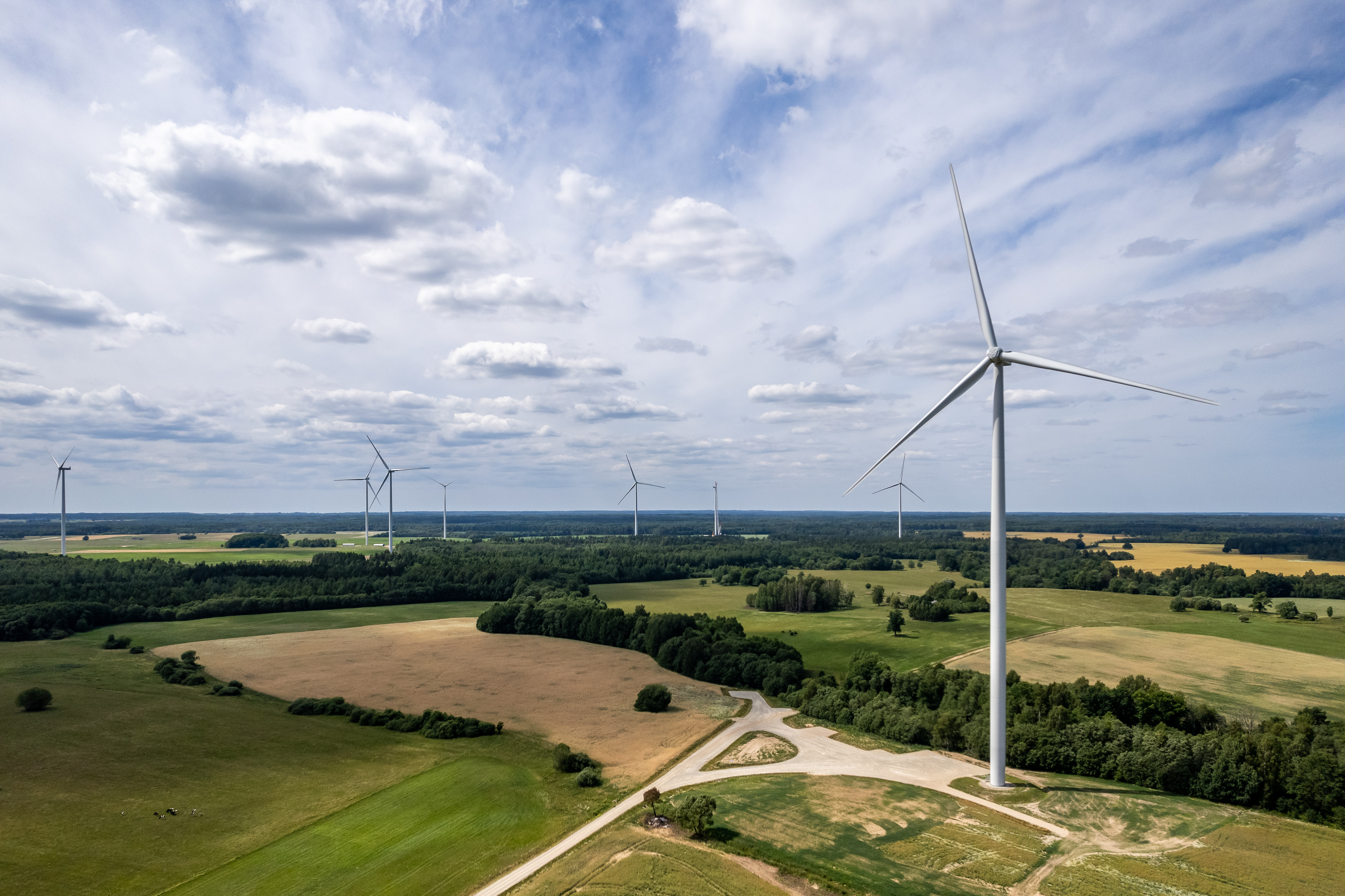 Mažeikiai wind farm commenced commercial operations | Ignitis grupė