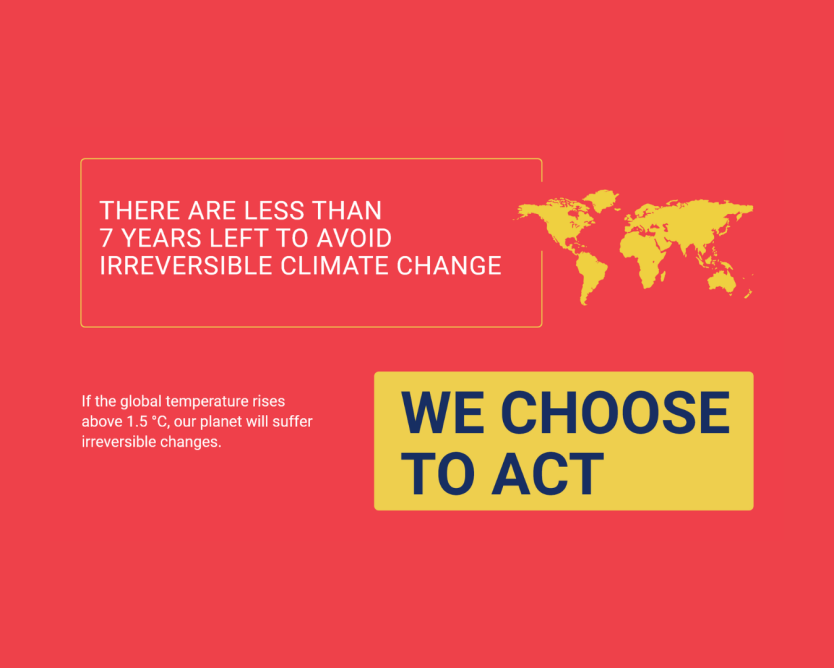 There are less than 7 years left to avoid irreversible climate change ...