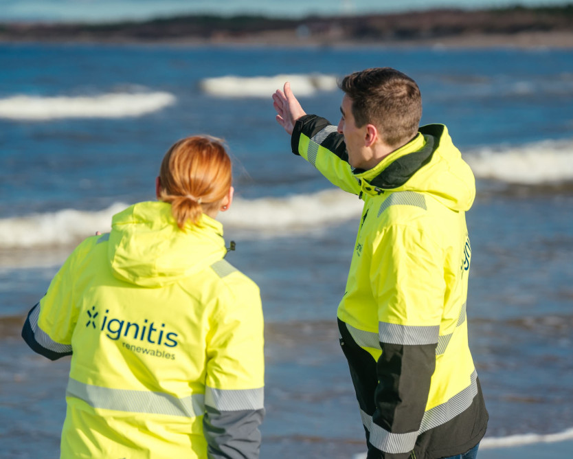 All aboard the offshore wind engineering studies | Ignitis grupė