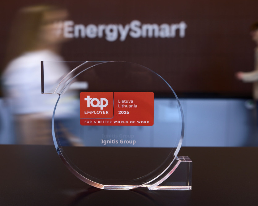 „Ignitis grupė“ – „Top Employer“ penktus metus iš eilės | Ignitis grupė